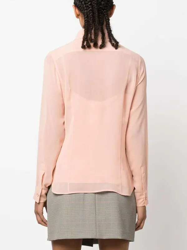 Max Mara Long Sleeve Shirt - Nude