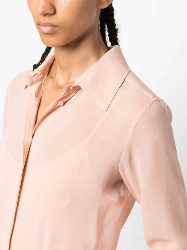 Max Mara Long Sleeve Shirt - Nude