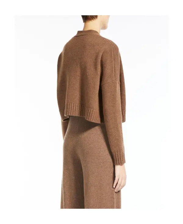 Max Mara Wool And Cashmere Short Cardigan