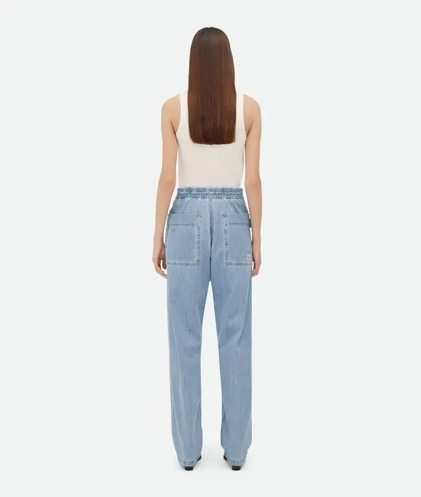 Bottega Veneta Drawstring Detail Jeans