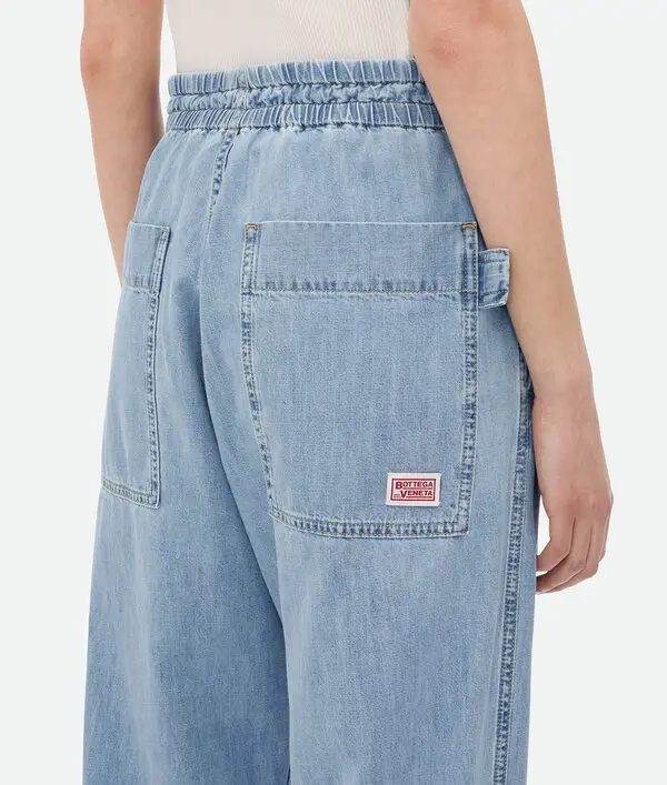 Bottega Veneta Drawstring Detail Jeans
