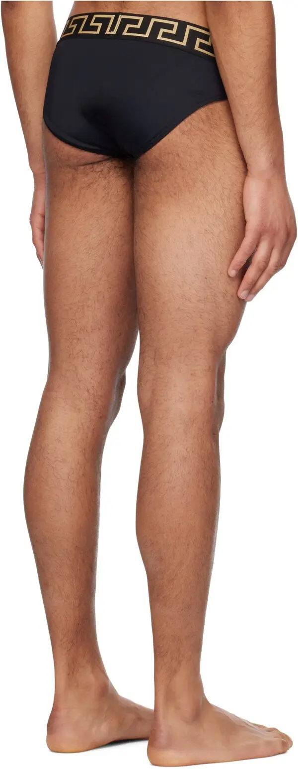Versace Greca Border Swim Shorts