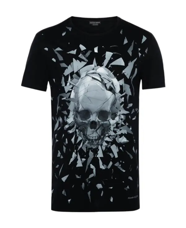 Alexander McQueen Logo Short-sleeved T-shirt