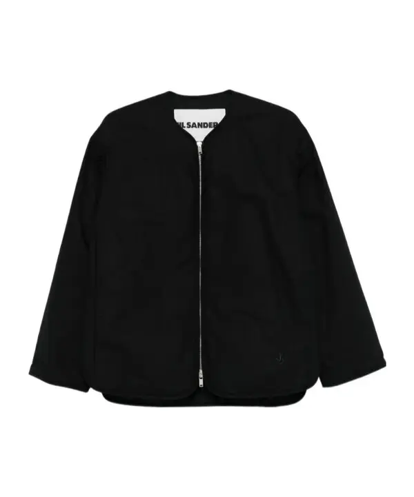 JIL SANDER Quilted Zip-front Coat