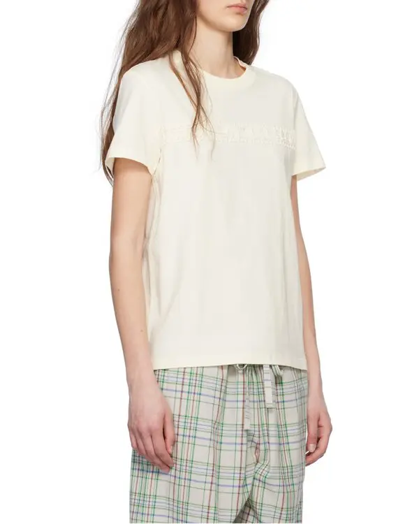 Moncler Embroidered Logo T-shirt