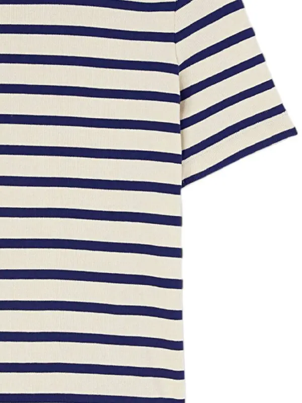 JIL SANDER Striped Jersey T-shirt