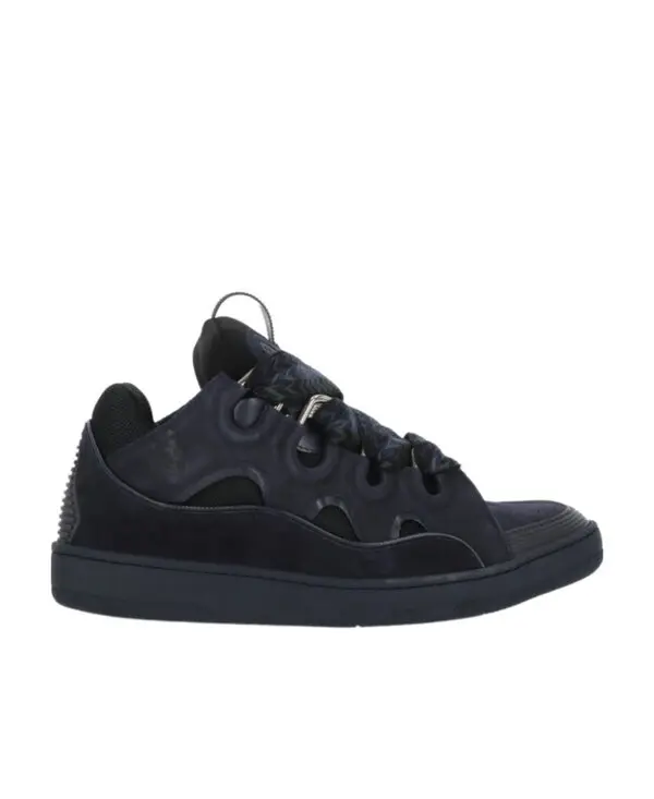 LANVIN Tie Low-top Sneakers - Black