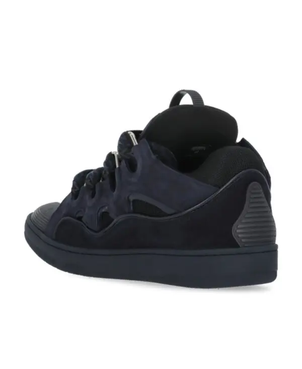 LANVIN Tie Low-top Sneakers - Black