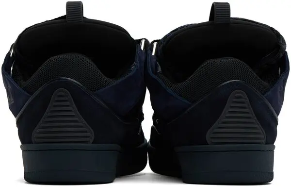 LANVIN Tie Low-top Sneakers - Black