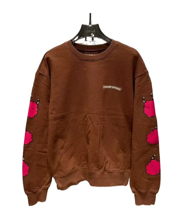 Chrome Hearts Long-sleeved Crewneck Sweatshirt With Graphic Detail
