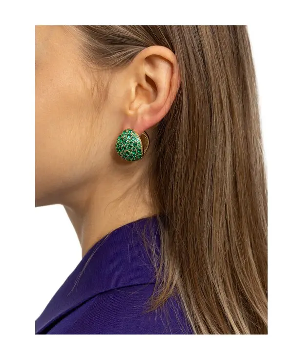 Bottega Veneta Raise Embellished Earrings