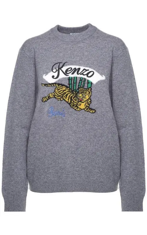 Kenzo Jumping Tiger Knit Sweater