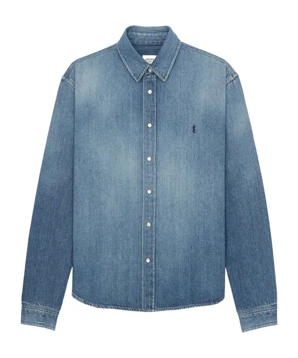 Saint Laurent Cassandre Jean Shirt