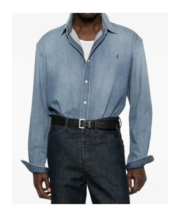 Saint Laurent Cassandre Jean Shirt