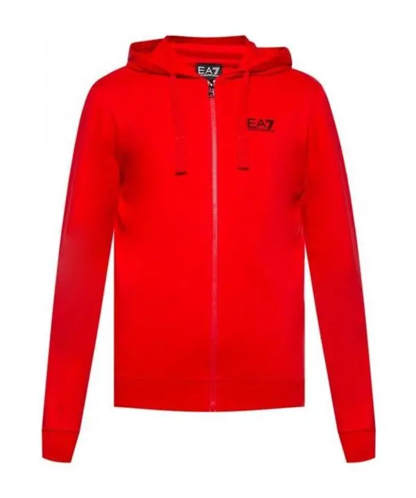EA7 Zip-up Logo Hoodie