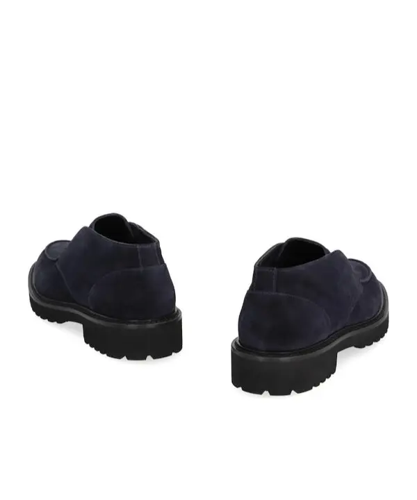 DOUCAL'S Almond Toe Slip-on Loafers