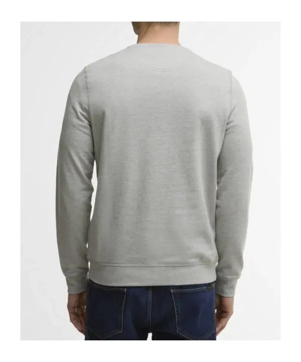 Barbour Plaid Logo Crewneck Sweater