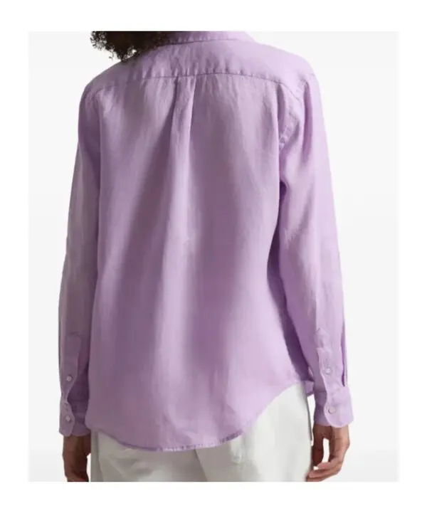 Polo Ralph Lauren Long Sleeve Linen Shirt - Lavender