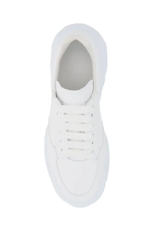 Alexander McQueen Court Sneakers With Tie Fastening - White