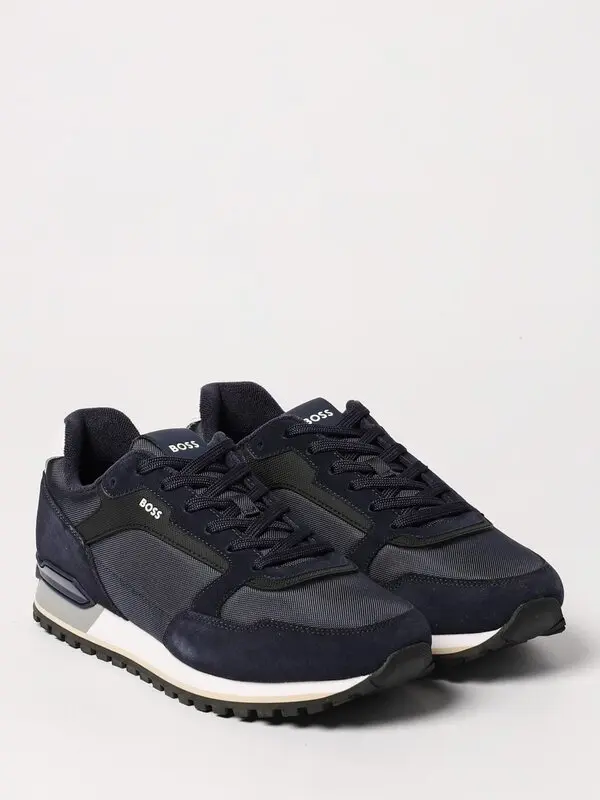 Hugo Boss Panelled Lace-up Sneakers