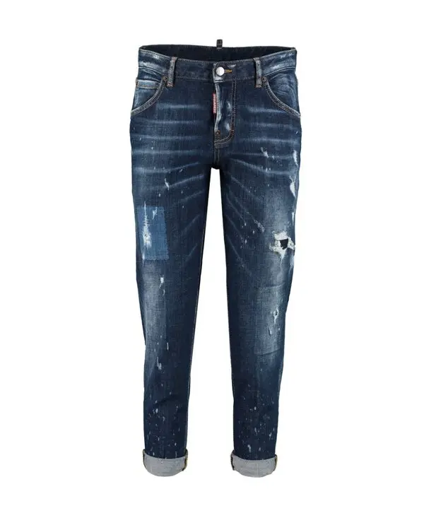Dsquared2 Distressed Jeans With Pierced Detailing