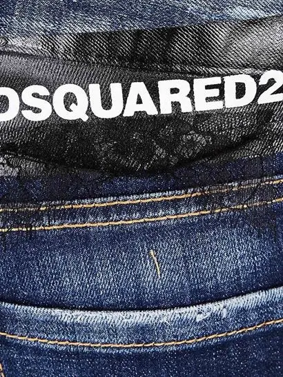 Dsquared2 Distressed Jeans With Pierced Detailing