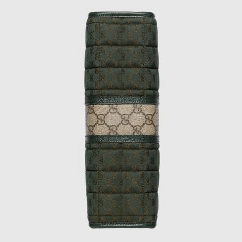 Gucci Gg Canvas Quilted Clutch