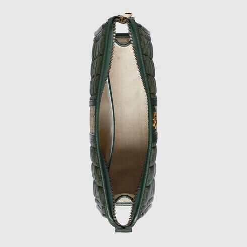 Gucci Gg Canvas Quilted Clutch