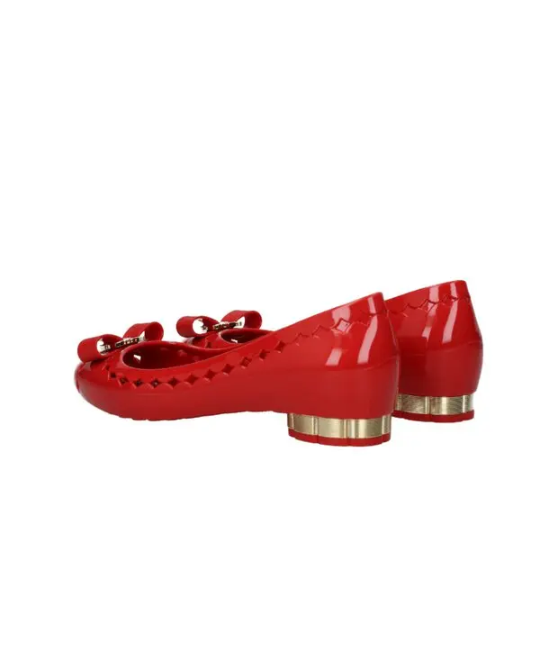 FERRAGAMO Butterfly Ballet Flats - Red