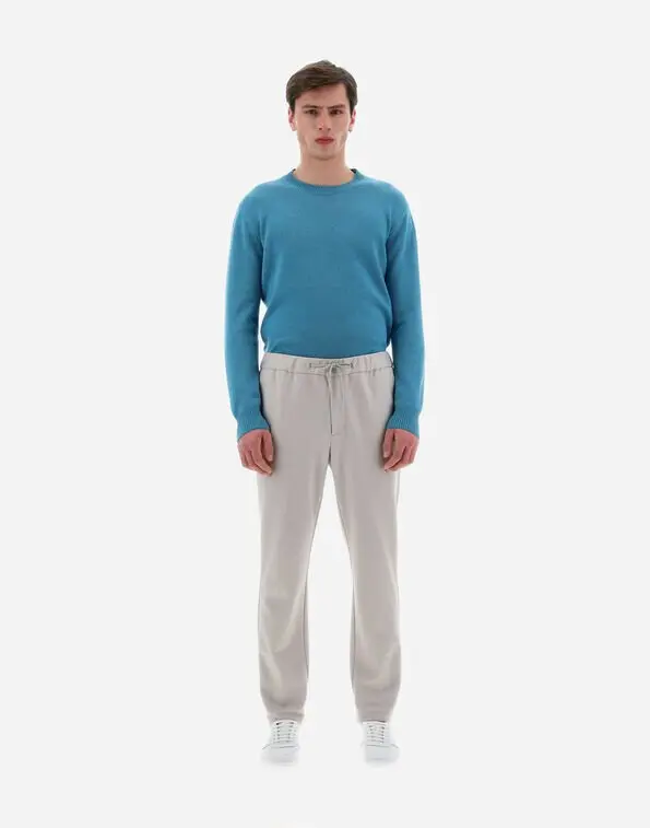 Herno Drawstring Straight-leg Trousers - Gray