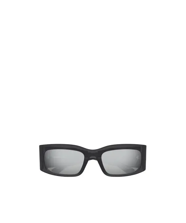 Balenciaga Rectangular Frame Sunglasses - Gray