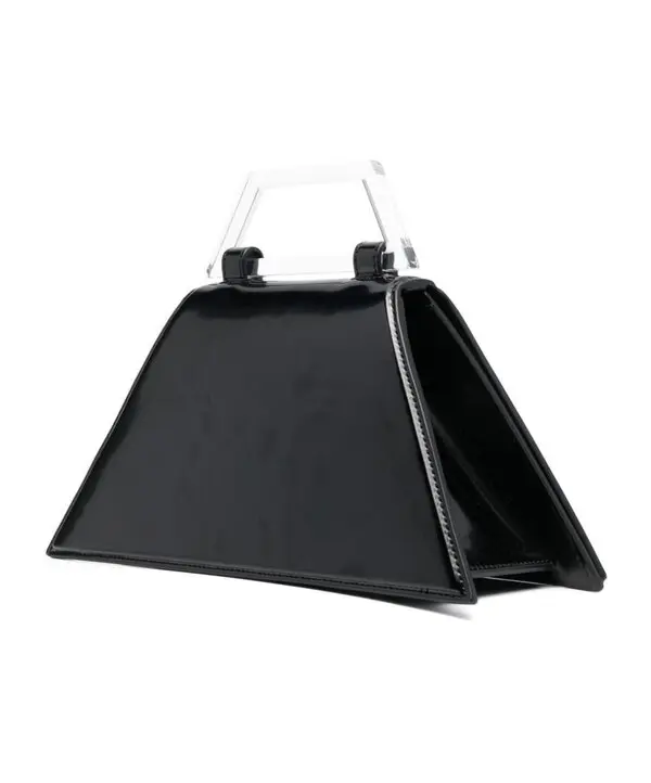 MSGM Trapezoidal Logo Shoulder Bag