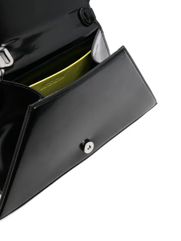 MSGM Trapezoidal Logo Shoulder Bag