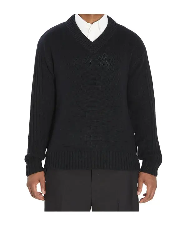 LISA YANG V-neck Ribbed Knitwear