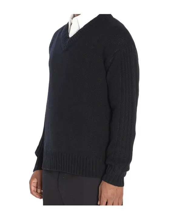 LISA YANG V-neck Ribbed Knitwear