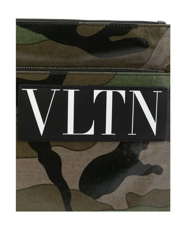 Valentino Garavani Vltn Camouflage Clutch