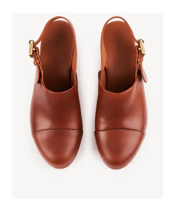 Chloé Jeannette Wedge Clogs