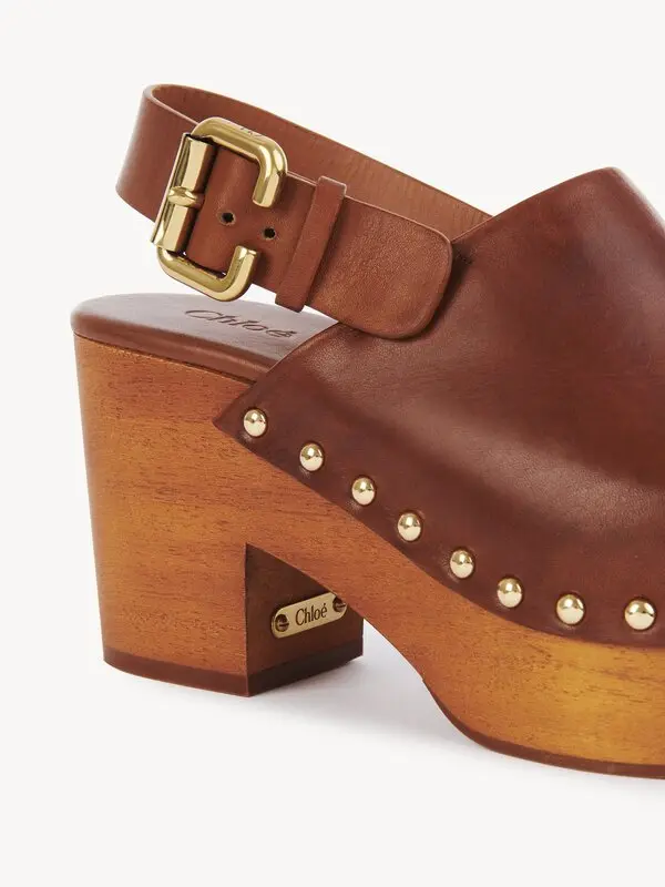 Chloé Jeannette Wedge Clogs