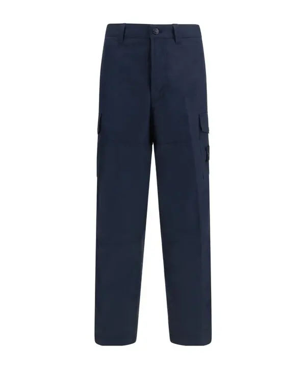 Stone Island Stretch Cargo Pants - Blue