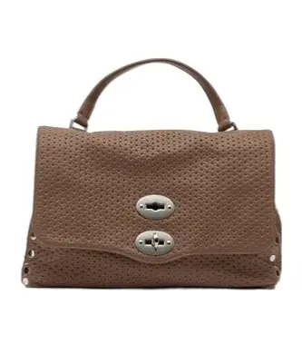 ZANELLATO Logo Handbag - Brown