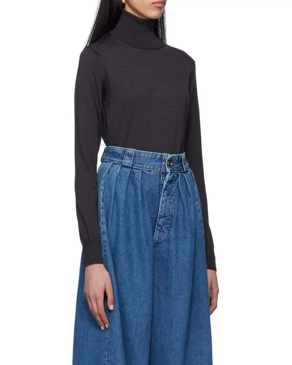 MAISON MARGIELA Work In Progress" Roll-neck Jumper - Blue