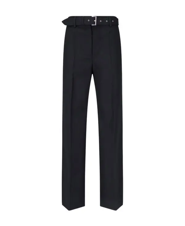 Prada Belted Tailored Trousers
