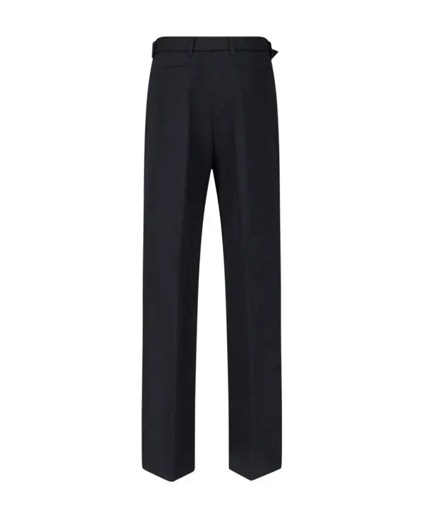 Prada Belted Tailored Trousers