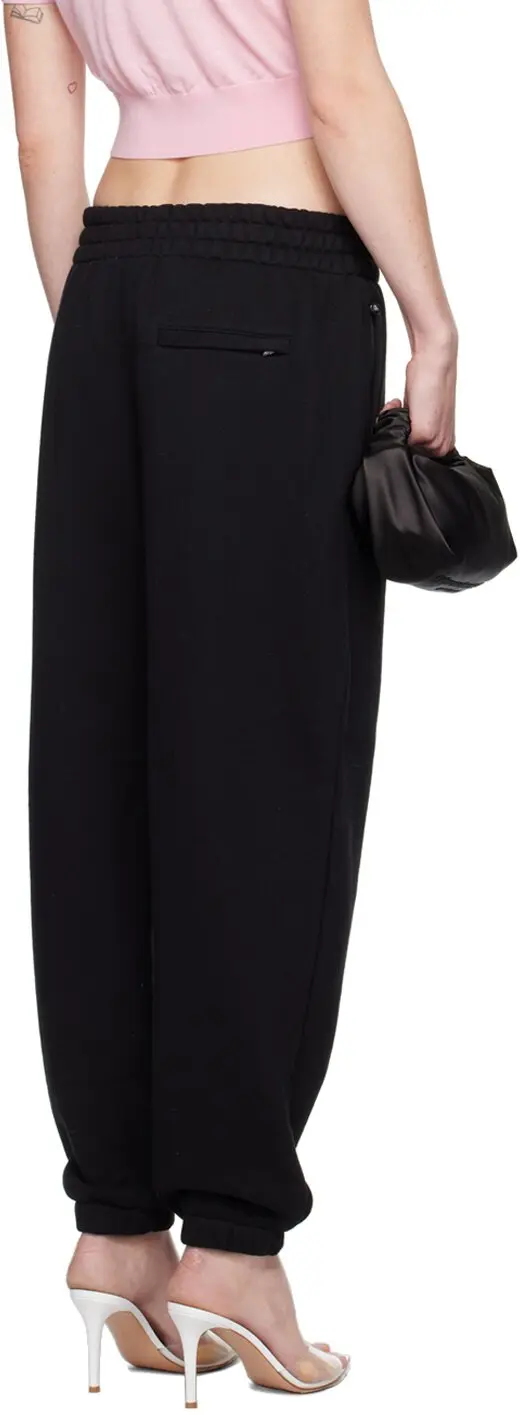 Alexander Wang Logo Terry Sweatpants