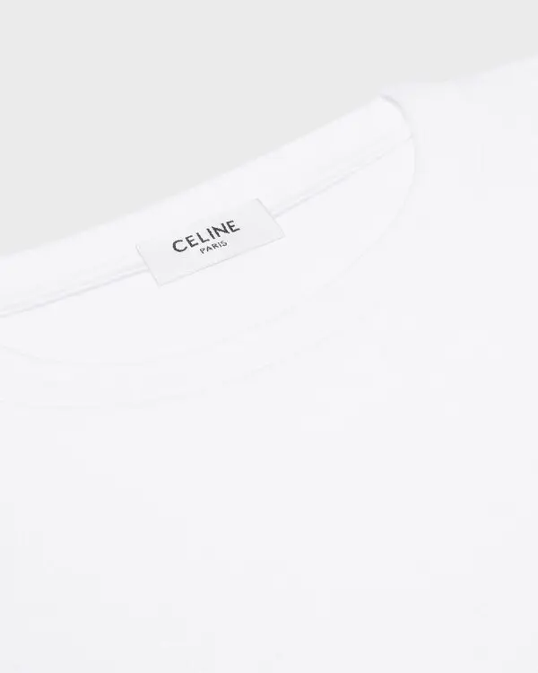 Celine Long-sleeved T-shirt In Cotton Jersey
