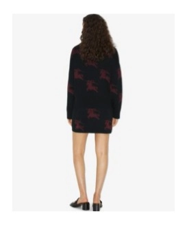 Burberry Logo Intarsia-knit Crewneck Jumper