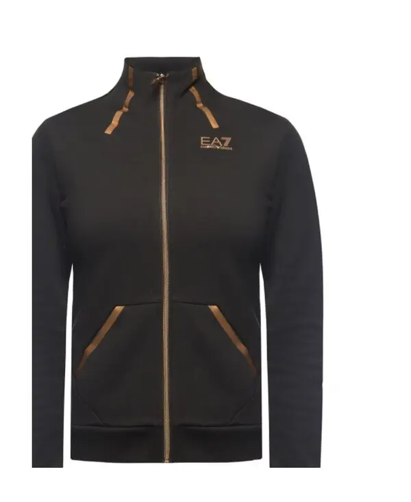 EA7 High Neck Zip-up Sports Suit
