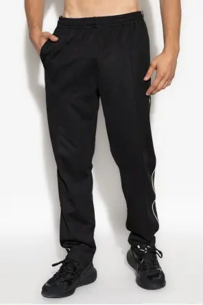 Lacoste Elastic Waist Casual Pants - Black