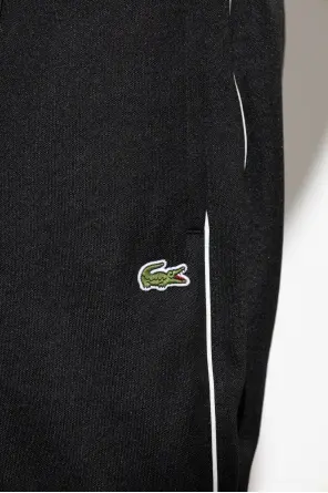 Lacoste Elastic Waist Casual Pants - Black