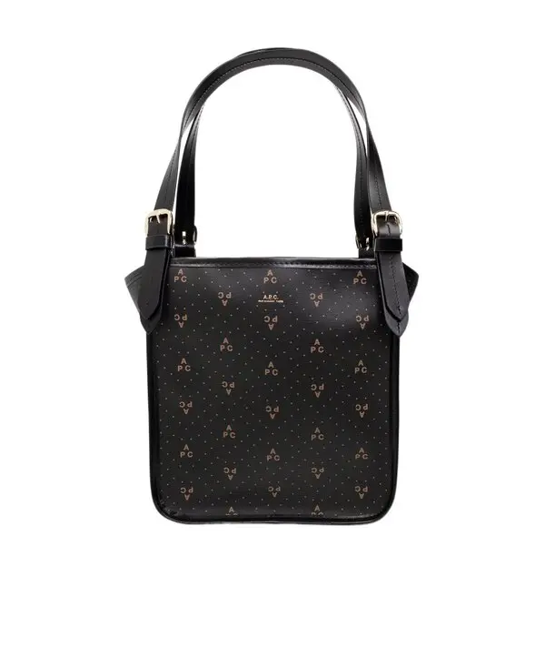 A.p.c. Poppy Small Tote Bag - Black